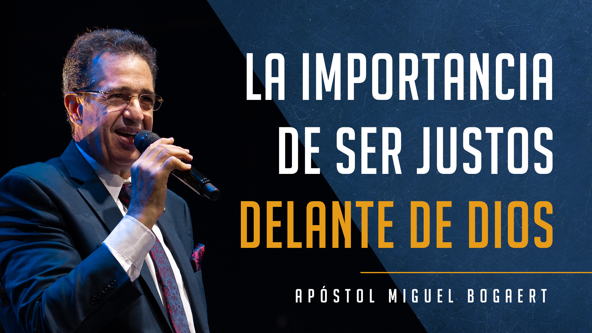 La importancia de ser justos delante de Dios - Apóstol Miguel Bogaert ...